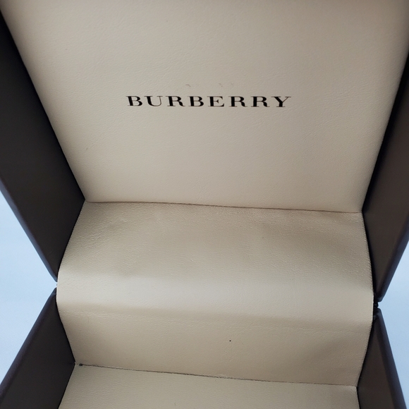 Burberry | Storage & Organization | Burberry Brown Leather Watch Case ...